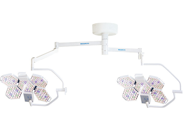 Double Head LED Surgical Lights 160000 Lux , Operating Theatre Lamp For General Surgery