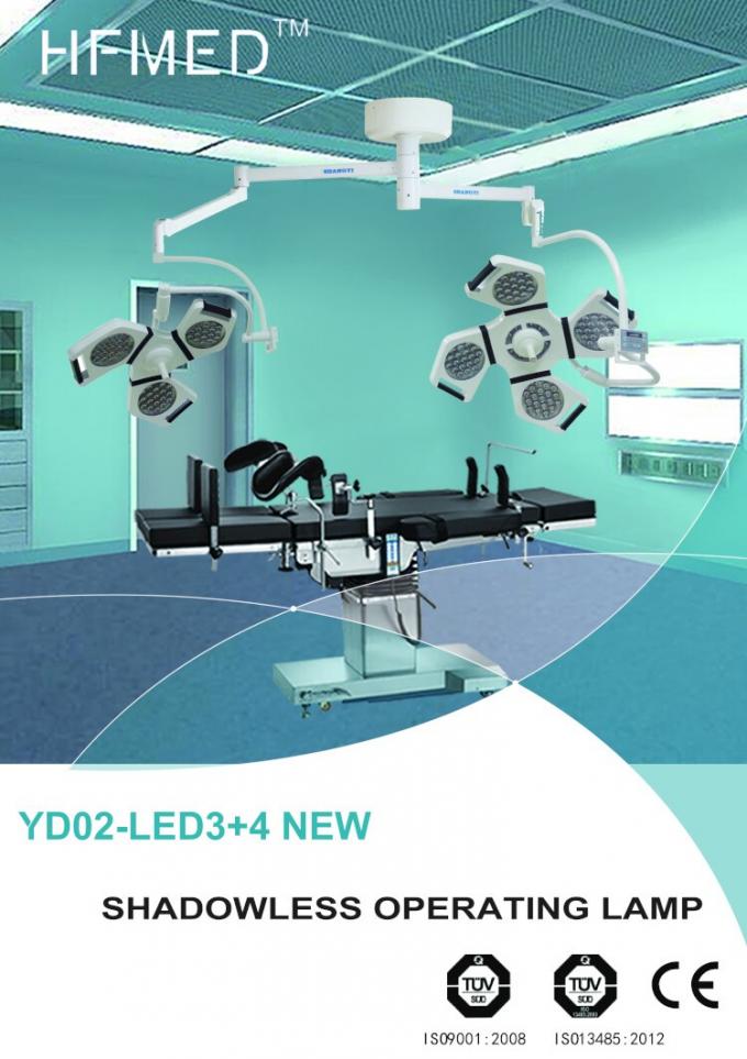 Single Arm Halogen Operating Room Lights , Surgical Portable Exam Light