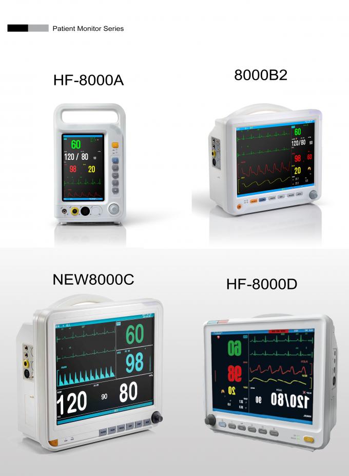 NIBP Measurement Patient Monitor Machine With Patient Info Input ...